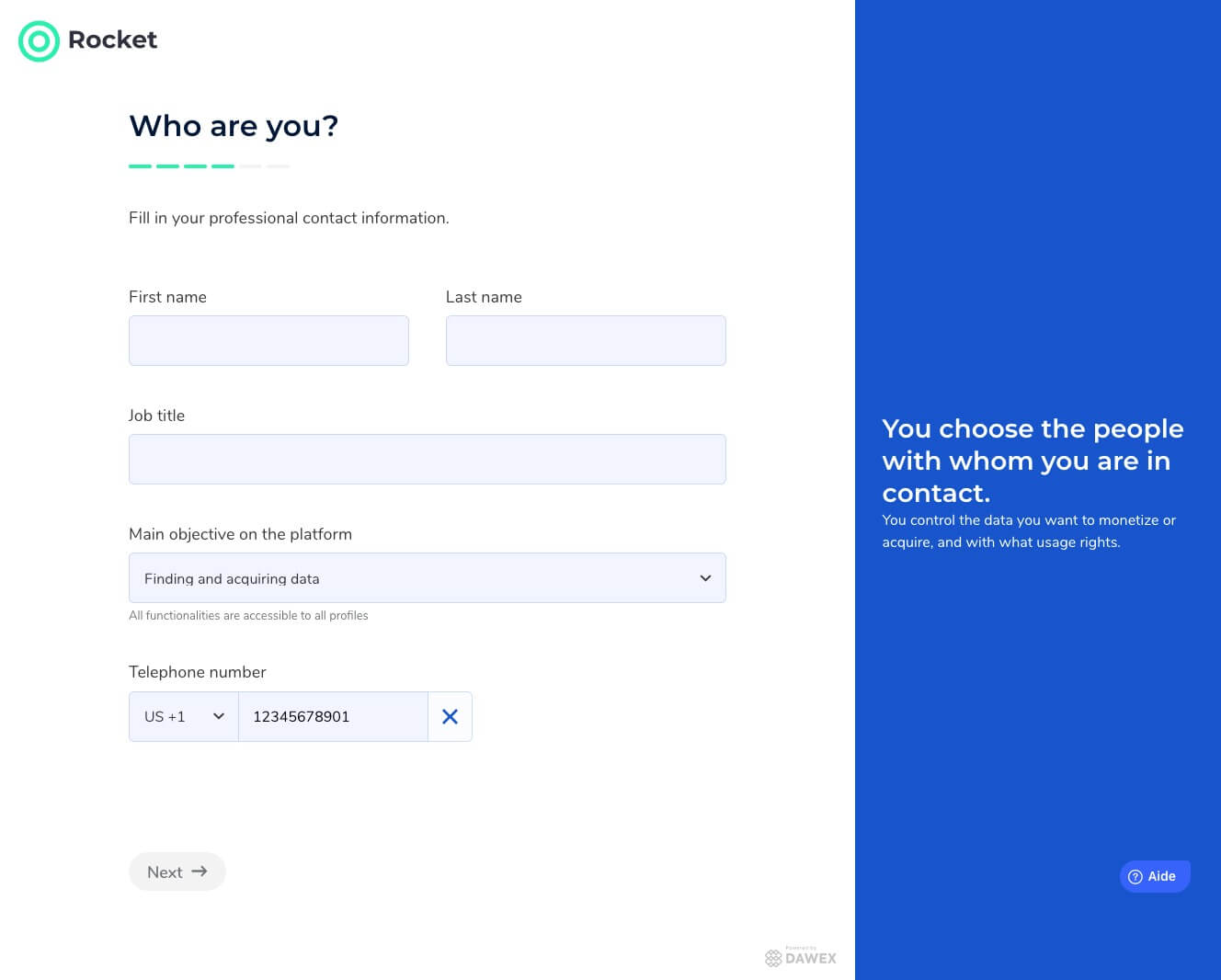 Trust building data exchange technology | Dawex